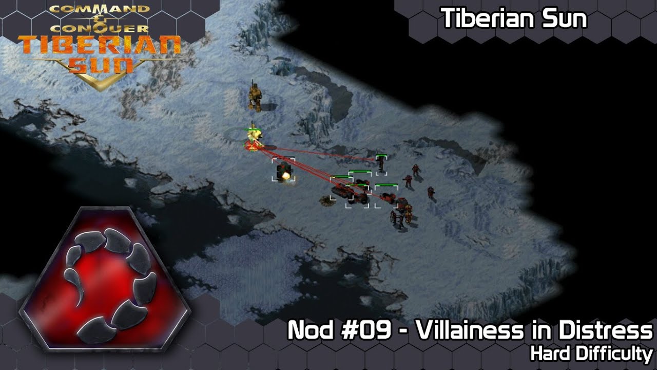 C&C Tiberian Sun - Nod #09 Villainess in Distress on Hard Difficulty ...
