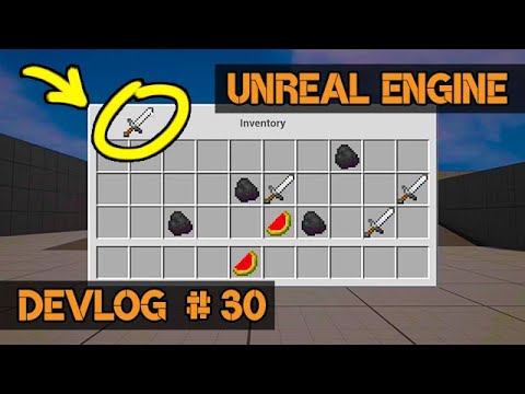 How To Drag and Drop - Minecraft Inventory Part 2 | Devlog 30 - Unreal Engine GameDev - YouTube