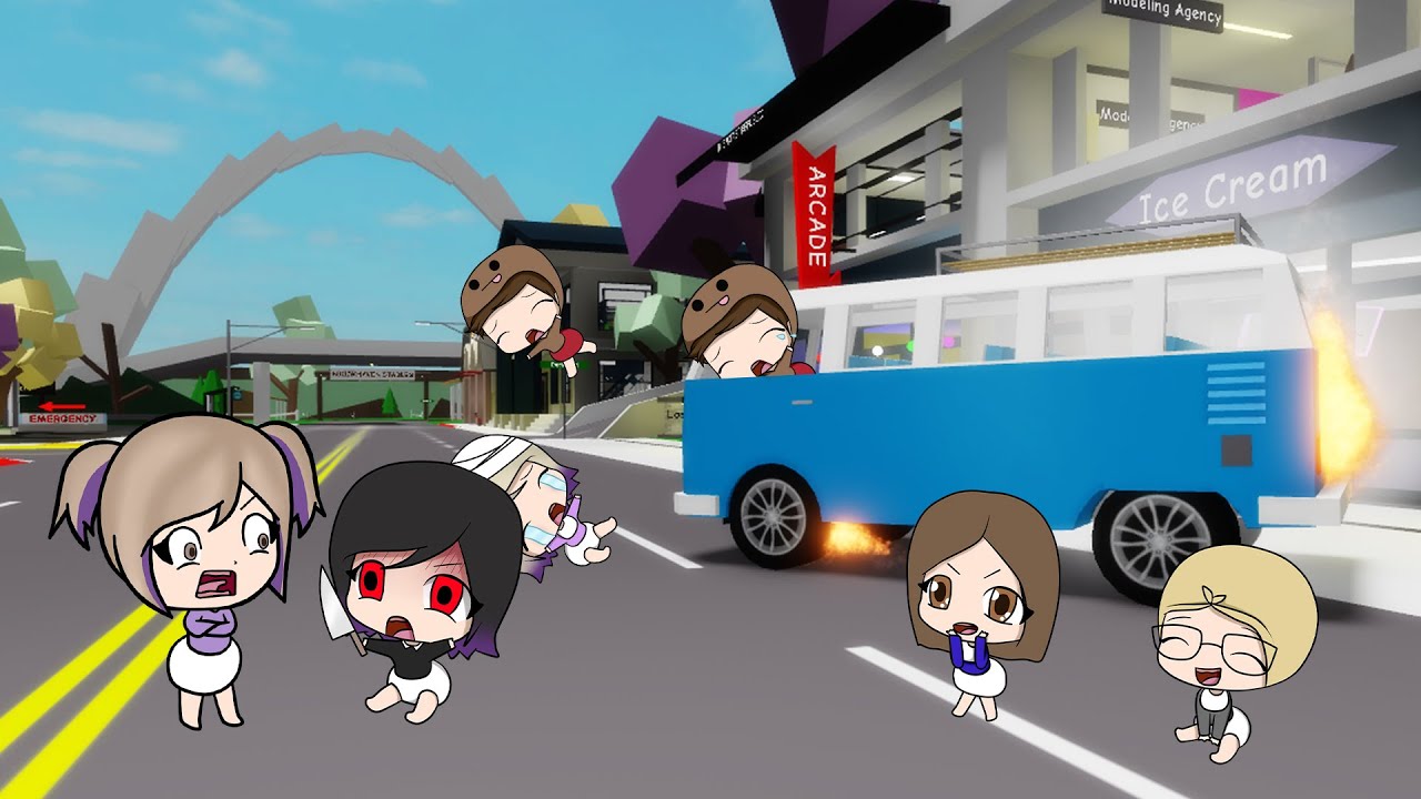 LOS 5 PEORES ACCIDENTES DE LYNA Y DANI BEBÉS EN BROOKHAVEN ROBLOX ...