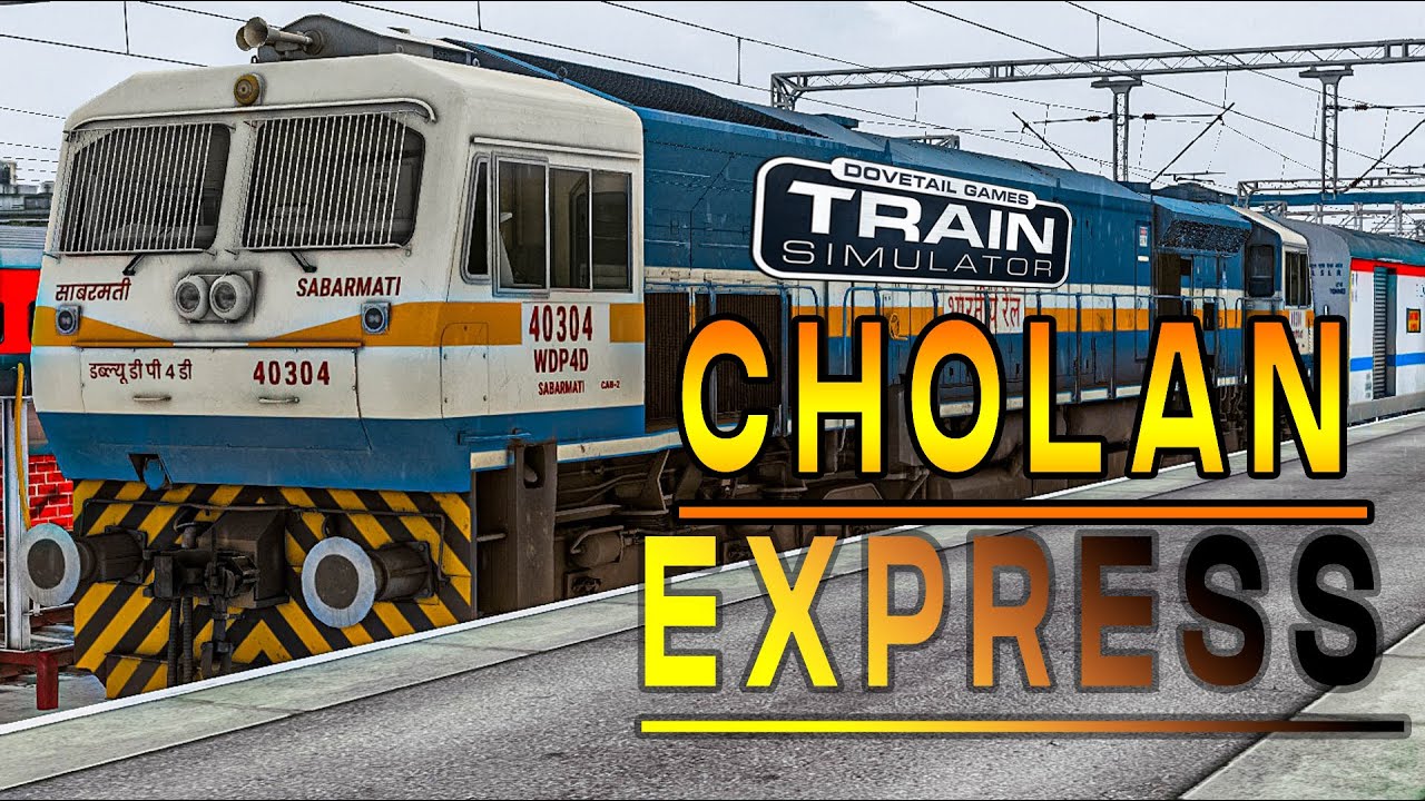 22675 Cholan Express | Indian Railway | Railworks 3 | Full HD - YouTube