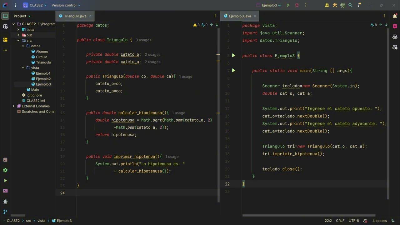 Constructor con Parámetros y Clase Scanner (Ejercicio 4 - Parte 2 ...