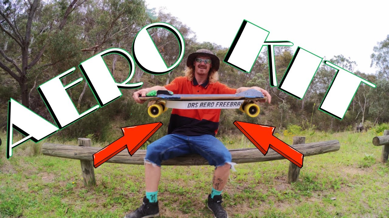 USING AERO KIT ON A DOWNHILL LONGBOARD - YouTube