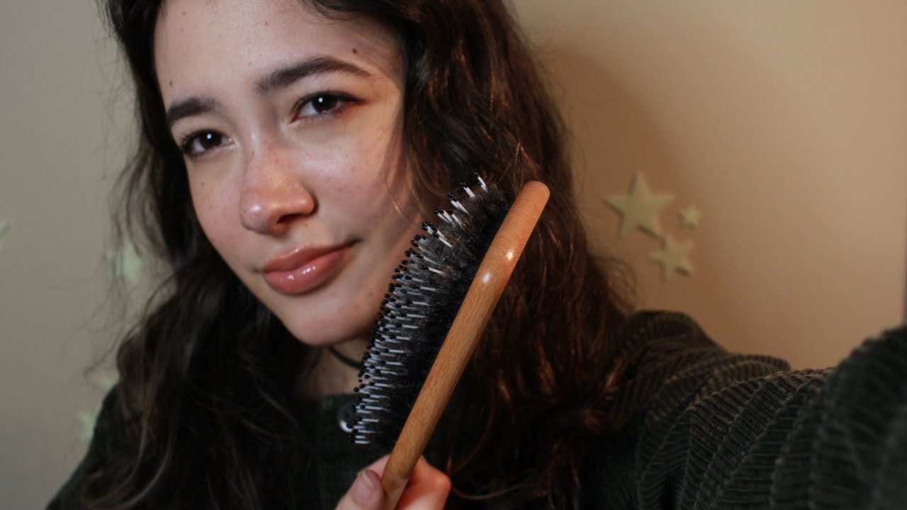Asmr Hair Brushing Both Yours And Mine 🪮 Youtube