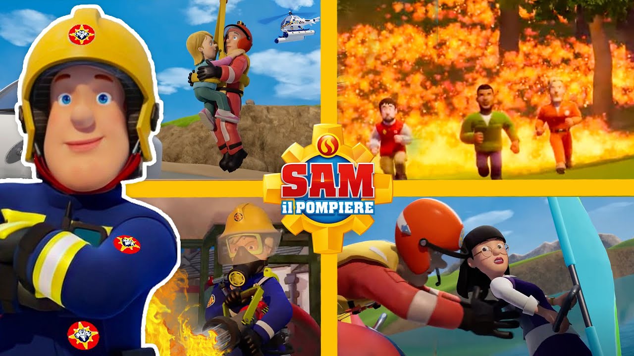 La collezione completa di Sam il pompiere Stagione 13 | Compilation di ...