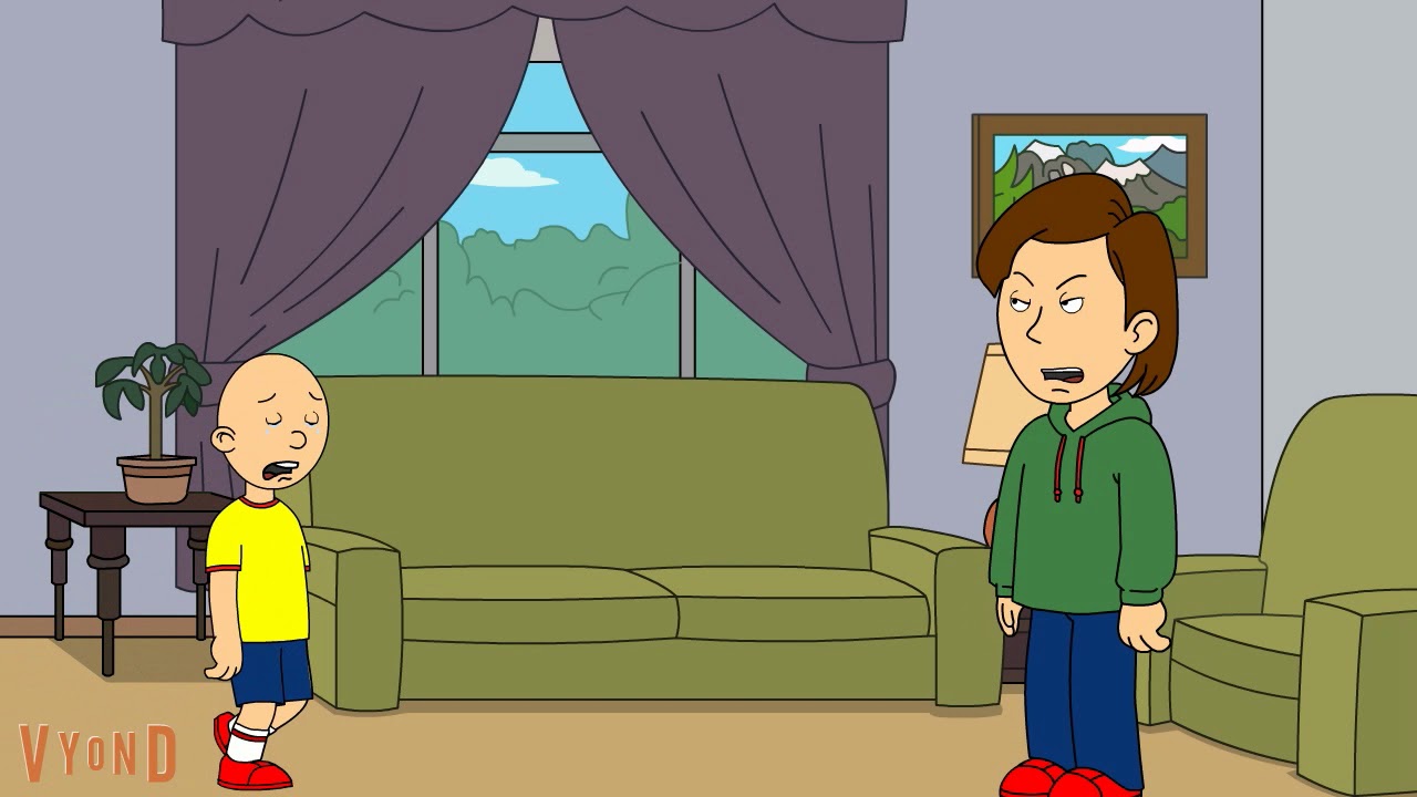Caillou Gets Blamed on the School Bus - YouTube