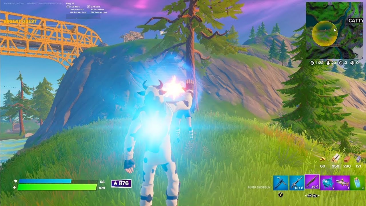 Gold Digger Challenge In Fortnite... - YouTube