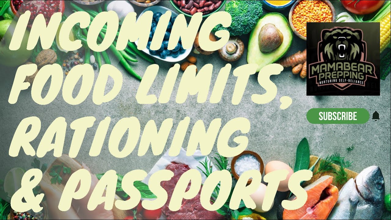 10 WAYS TO GET READY FOR FOOD LIMITS, FOOD RATIONING AND FOOD PASSPORT ...