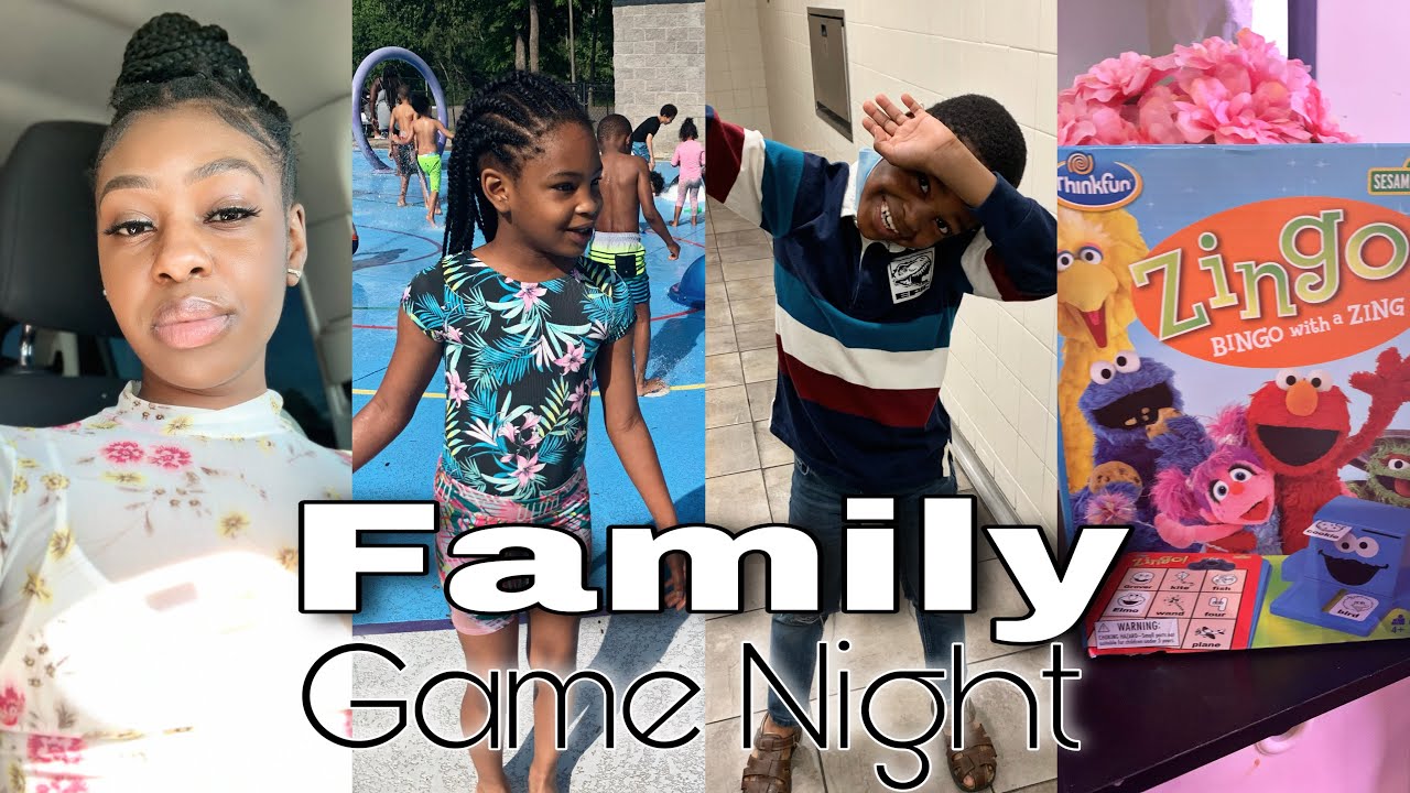 Game Night With My Kids | Single Mom Of 4 - YouTube