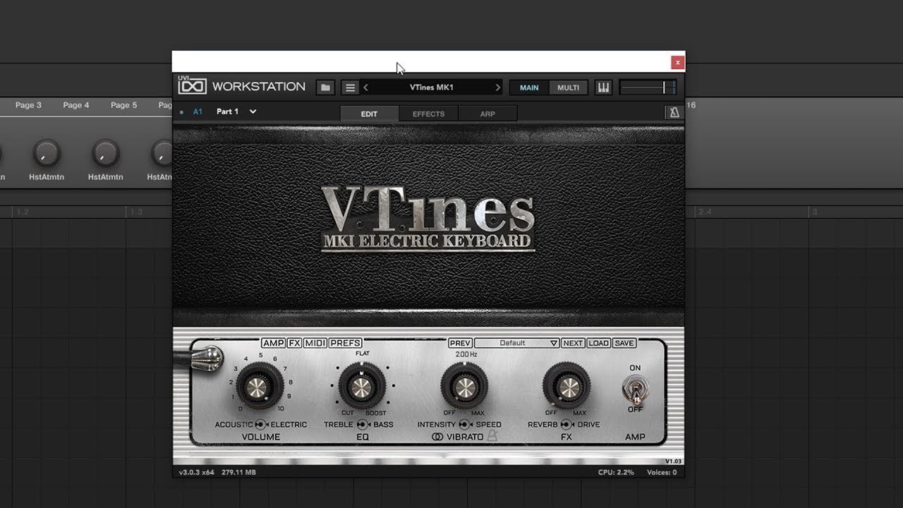 Acousticsamples VTines MK1 EP Demo - YouTube