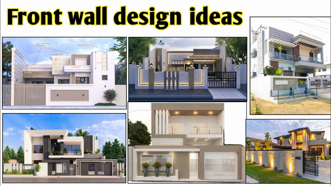 Front wall design of house latest, front wall design, #frontdesign ...