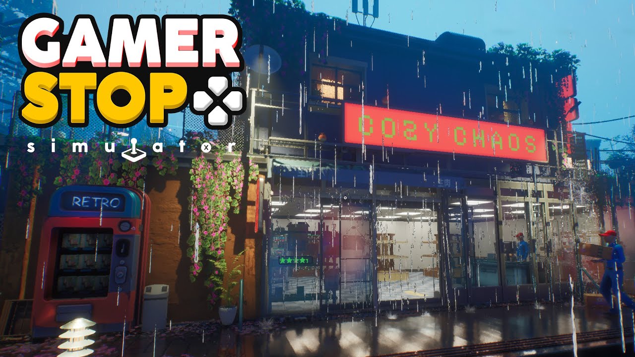 Opening an old video game store in Japan | Gamer Stop Simulator ~ Part ...