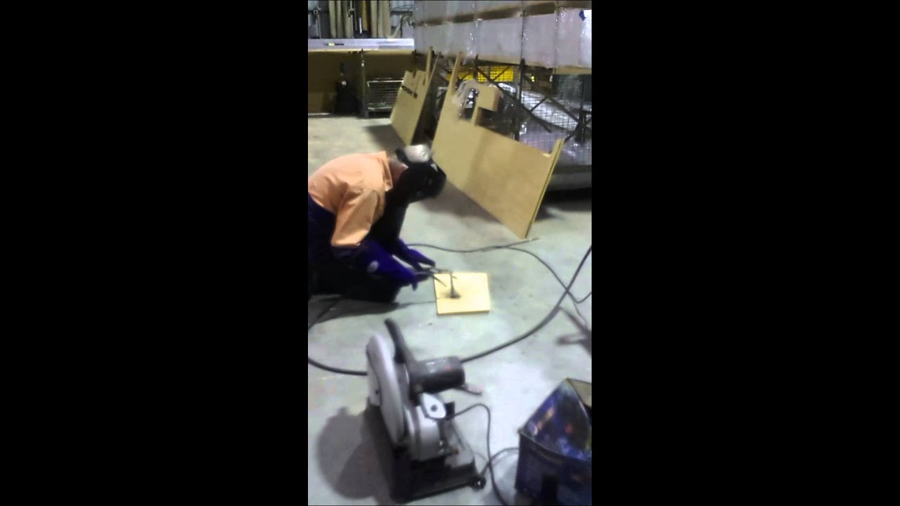 Gasless Mig welding test - YouTube