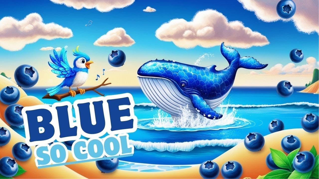 Learn About the Color Blue | Fun & Educational Video for Kids | # ...