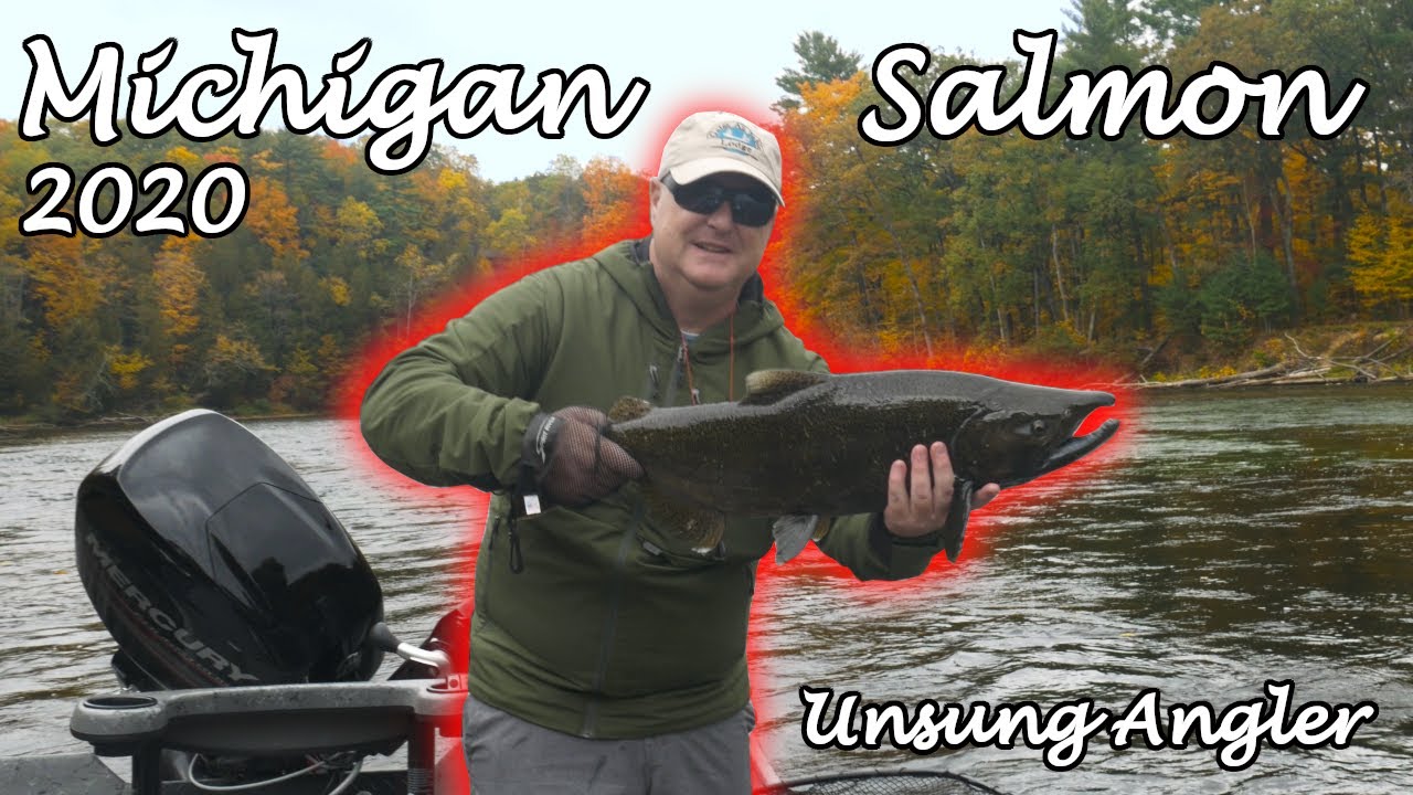 Swinging Flies for AGGRESSIVE Michigan salmon - YouTube