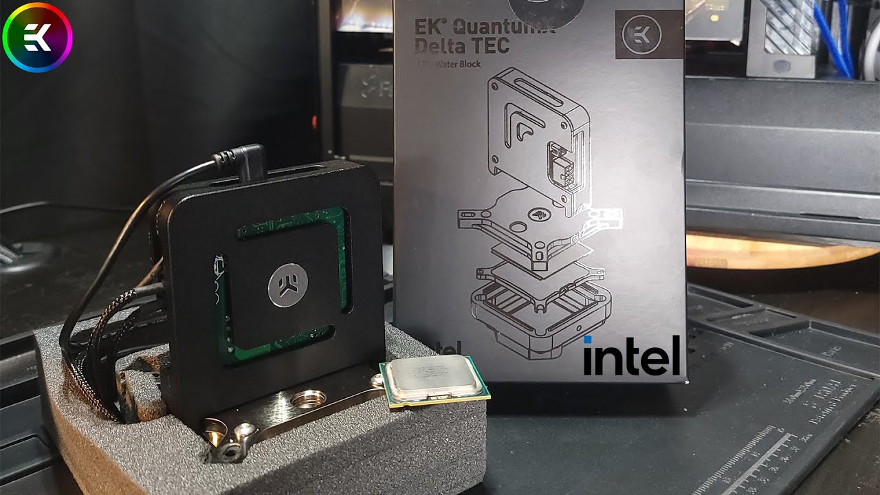 EK QuantumX Delta TEC - Intel Cryo cooler unboxing - YouTube