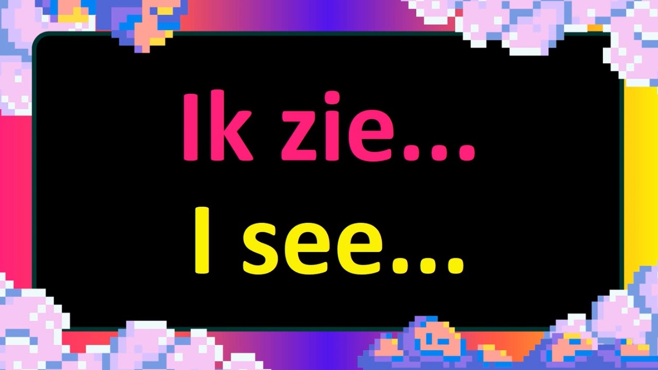 Learn 70 Basic Dutch Sentence Patterns with Practice Sentences to ...
