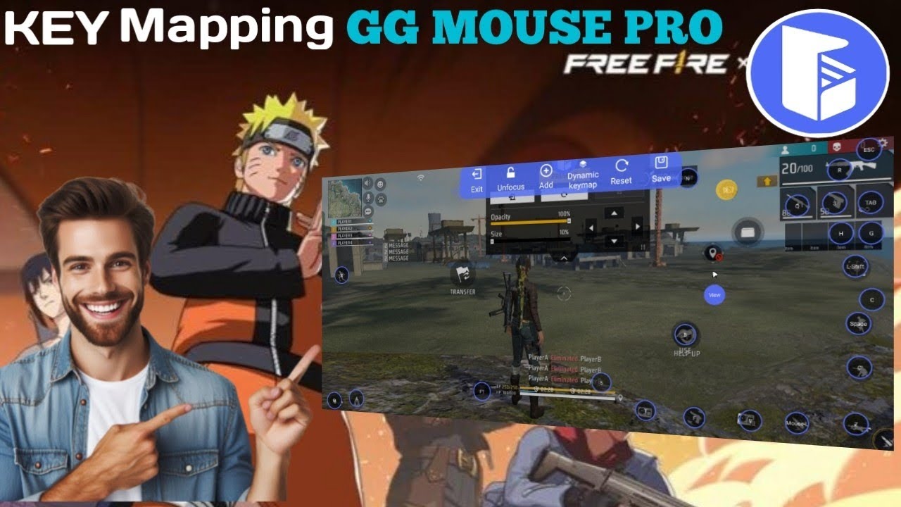 GG Mouse Pro Best Keympping💀| GG Mouse Pro latest key mapping|GG Mouse ...