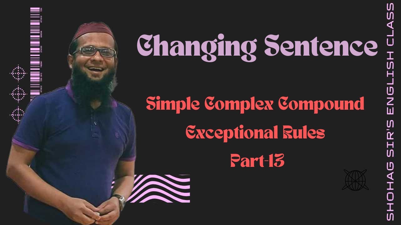 Basic English Grammar || Transformation || Simple Complex Compound ...