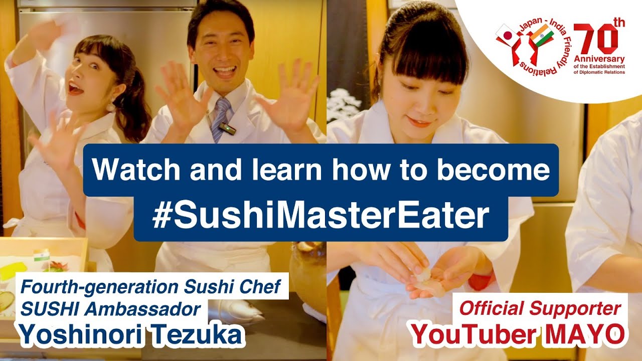 How to become a Sushi Master 101 with Mayo Japan #sushimastereater ...