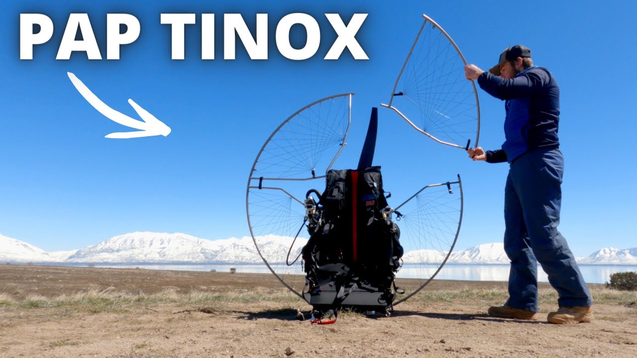 PAP Tinox Paramotor - THIS IS IMPRESSIVE. - YouTube