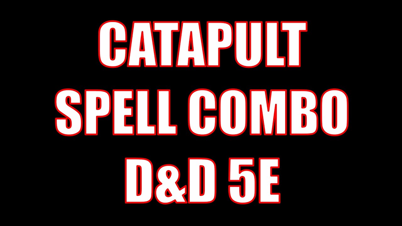 Catapult the Net - 5E Spell Item Combo - YouTube