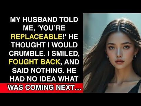 My Husband Told Me, 'You’re Replaceable.' So I Made Him Regret Those Words Forever - YouTube