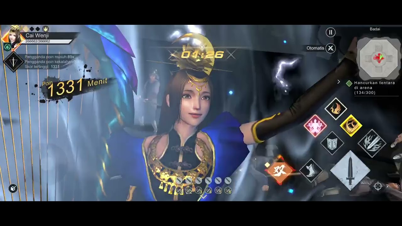 Dynasty Warriors Overlords Cai Wenji - YouTube