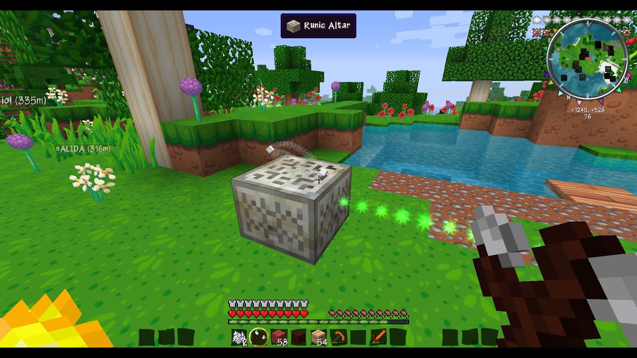 HORIZONTE MINECRAFT - RUNAS SAGRADAS - EPISODIO 30 - MODS SERIE - YouTube