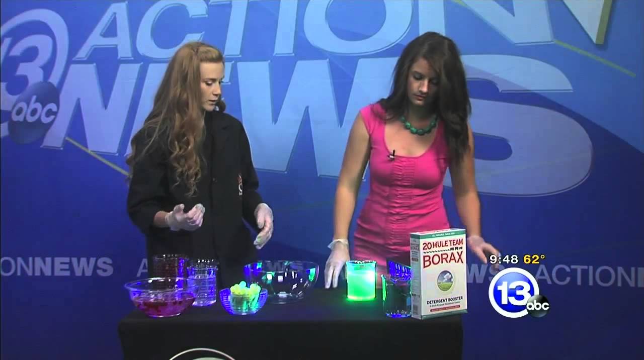 Fluorescent Slime - YouTube