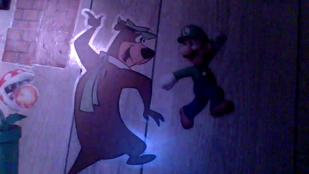 yogi bear and luigi - YouTube