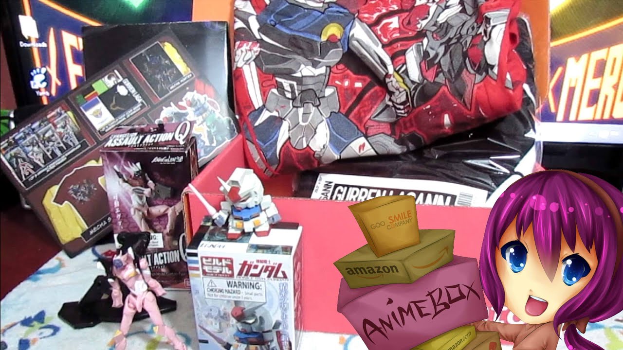 Akibento Unboxing (March 2016) Anime Subscription Box - YouTube