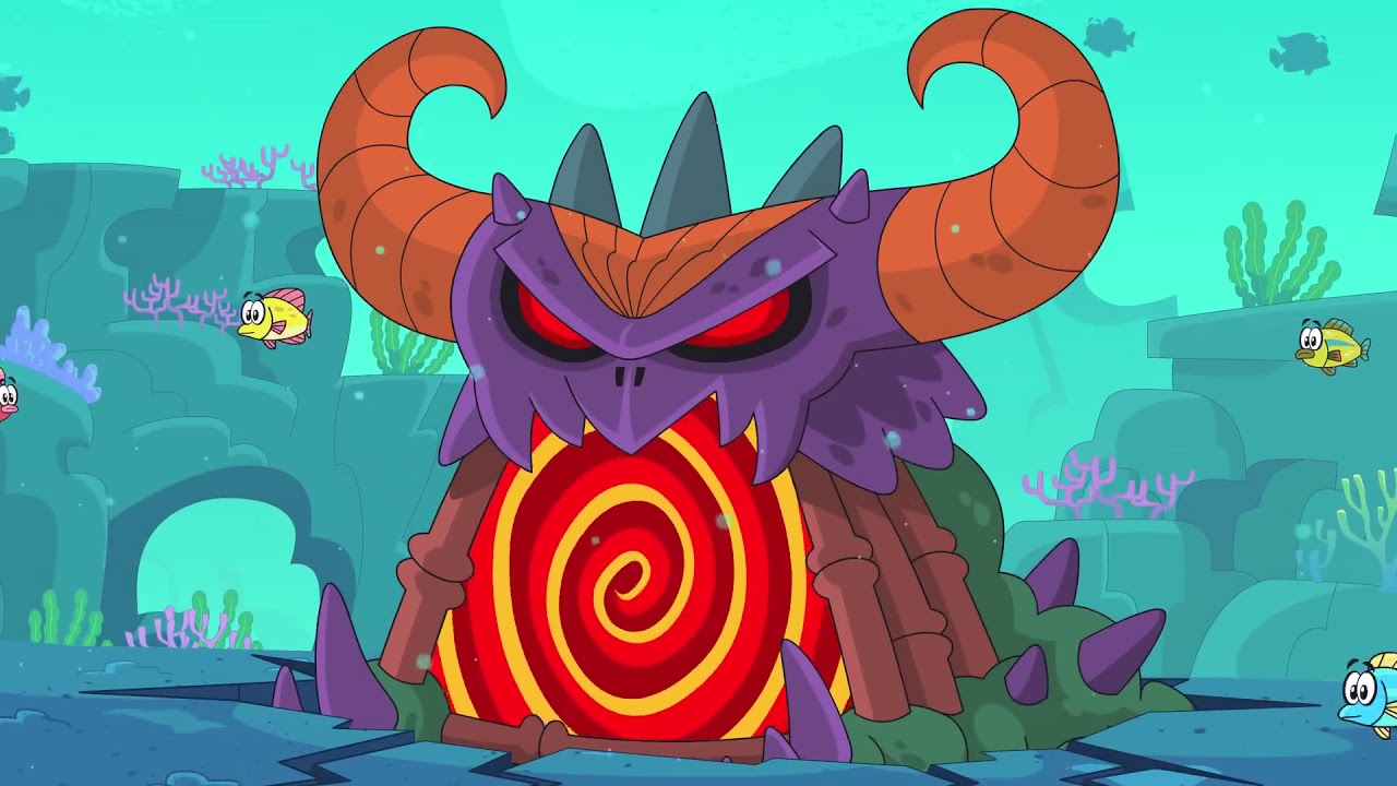 Chuck Chicken Power Up - Wrath of Kraken - Action Cartoon - YouTube