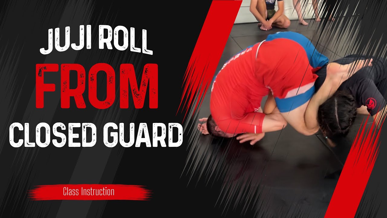 Juji Roll Arm Lock From Closed Guard | Primate Jiu Jitsu | Class ...