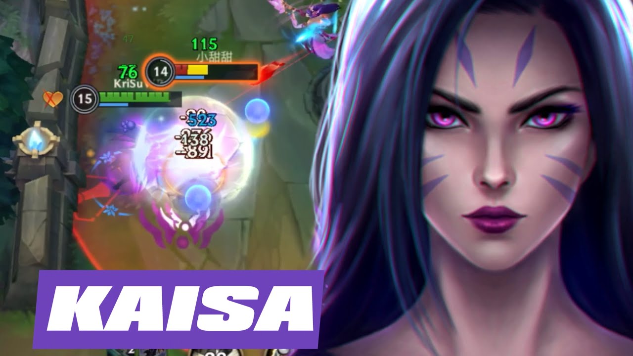 Wild Rift: KAISA GAMEPLAY IN SEASON 14 (BUILD & RUNES) | MVP - YouTube