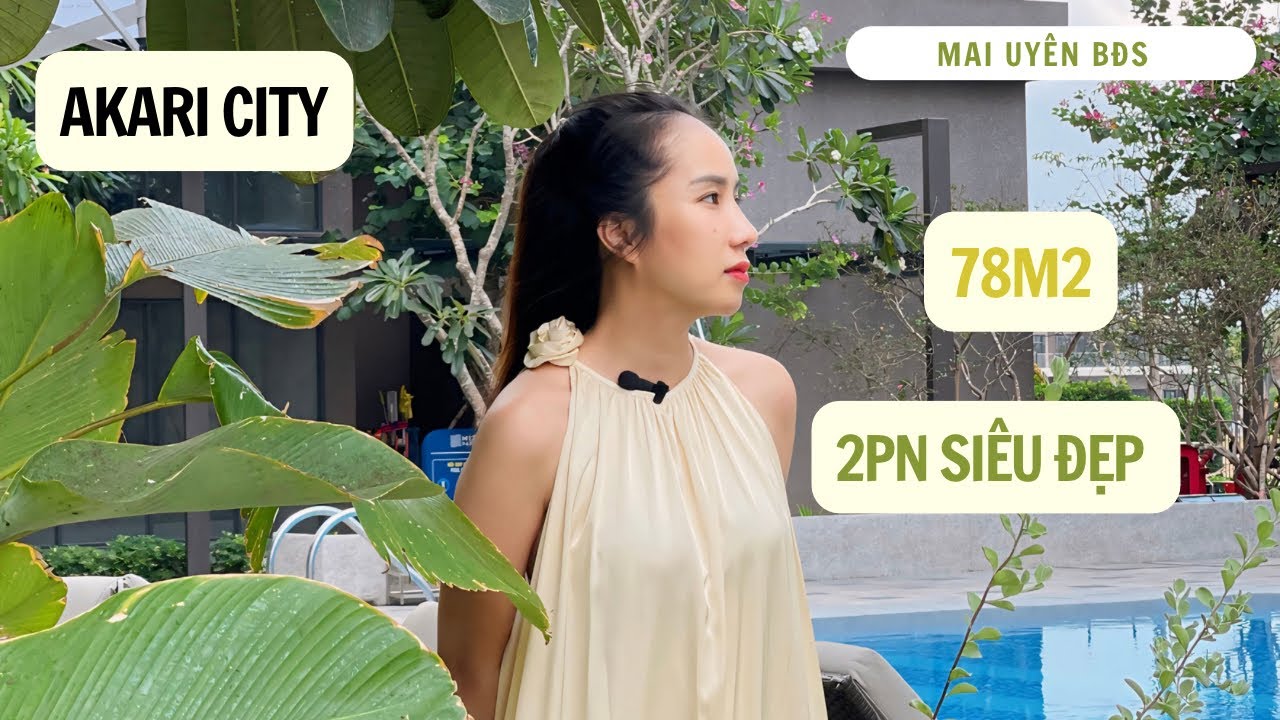 【AKARI CITY】Thiết kế 2PN 2WC 78m2 đẹp nhất tại Akari City Phase 2 # ...