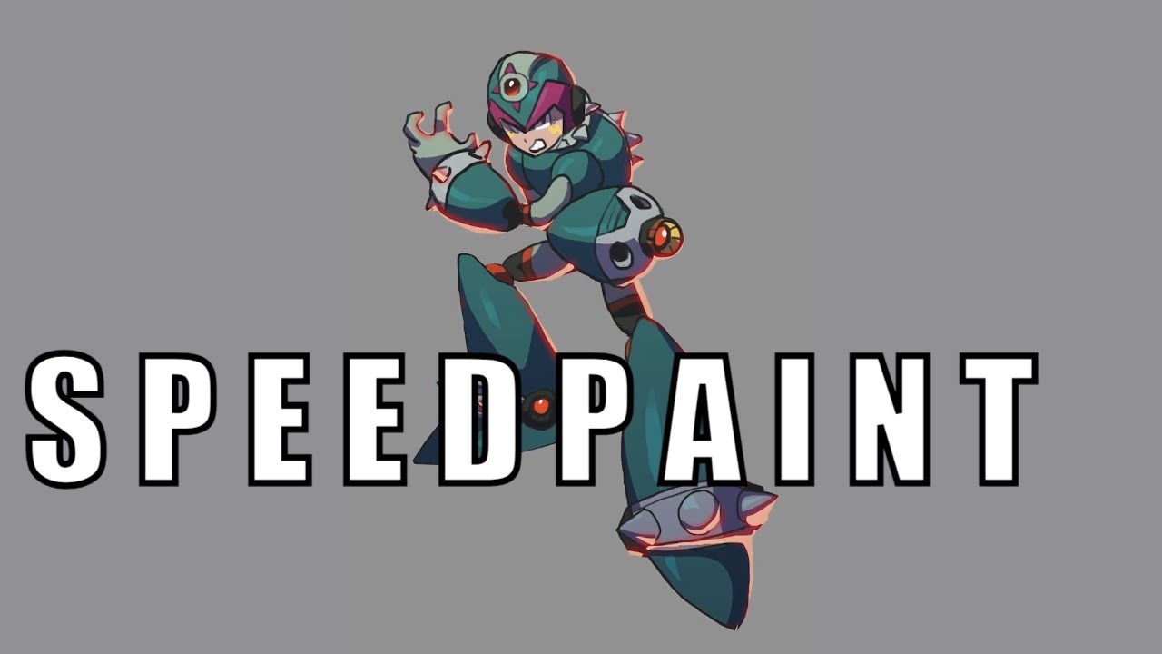 [SPEEDPAINT] iX - Mega Man X Mega Mission || Krita - YouTube