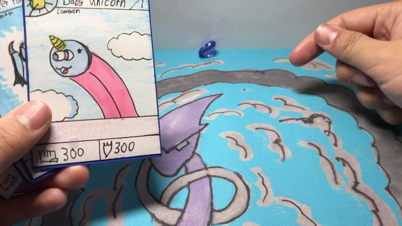 How to play Dimension Battles (homemade tcg) - YouTube