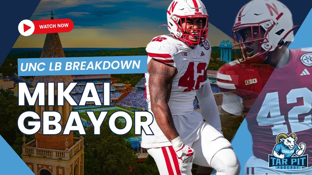 Part Two: Mikai Gbayor | Breaking Down the UNC Linebacker Room - YouTube