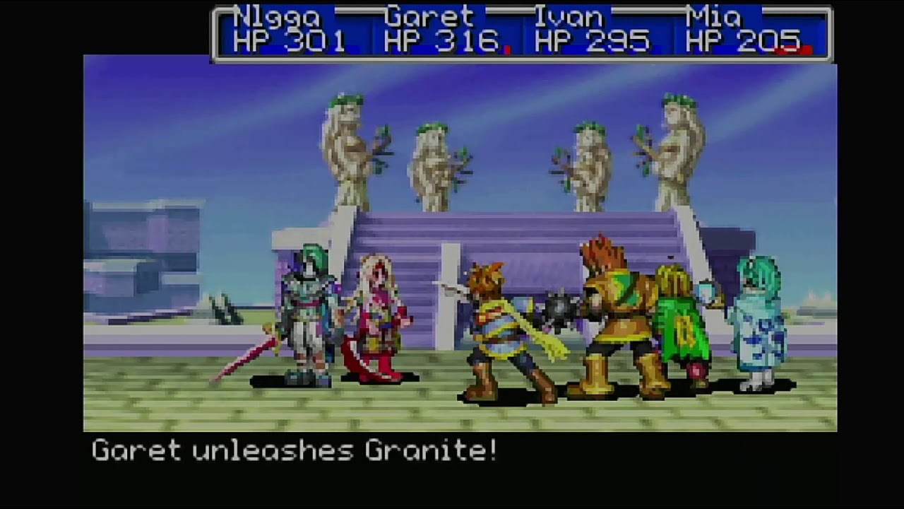 Golden Sun - Final boss (pt1) Saturos and Menardi - YouTube