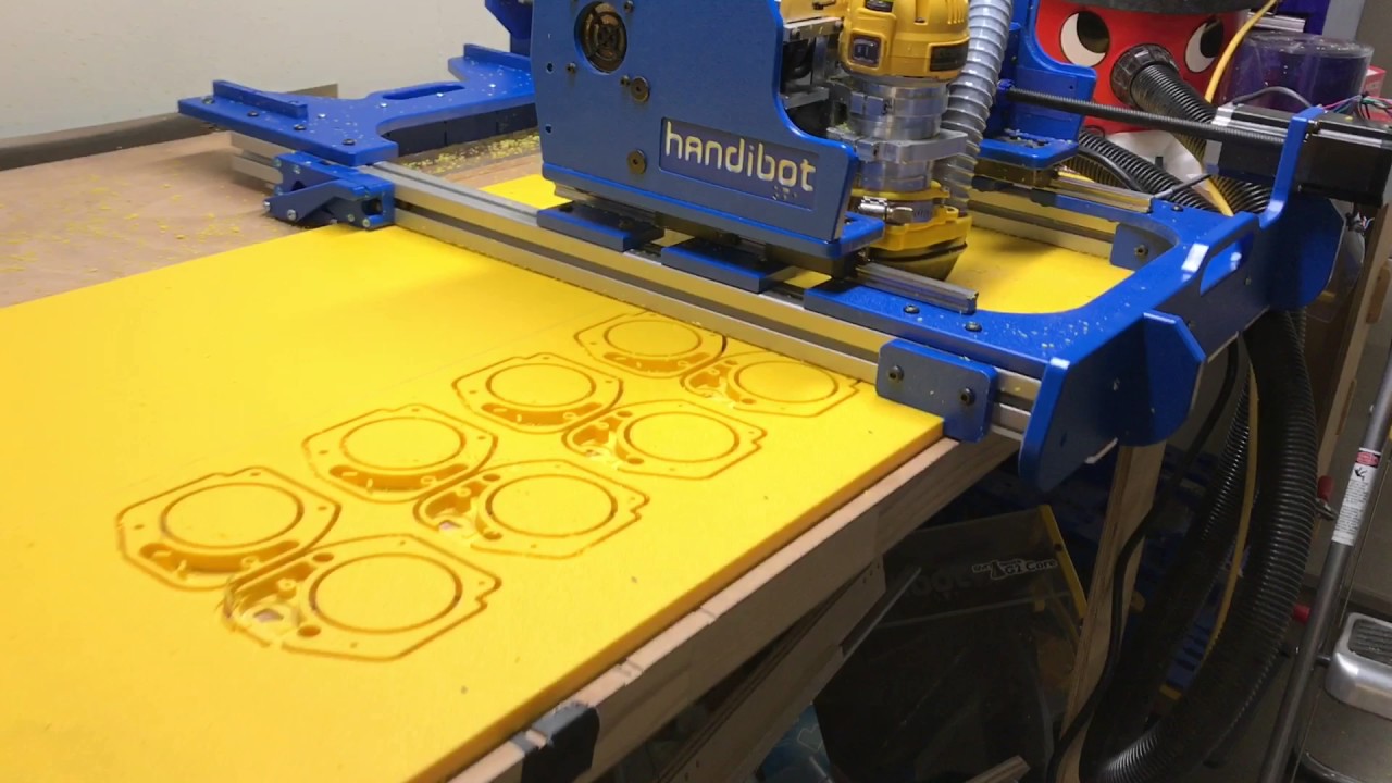 Production on Long Handibot - YouTube