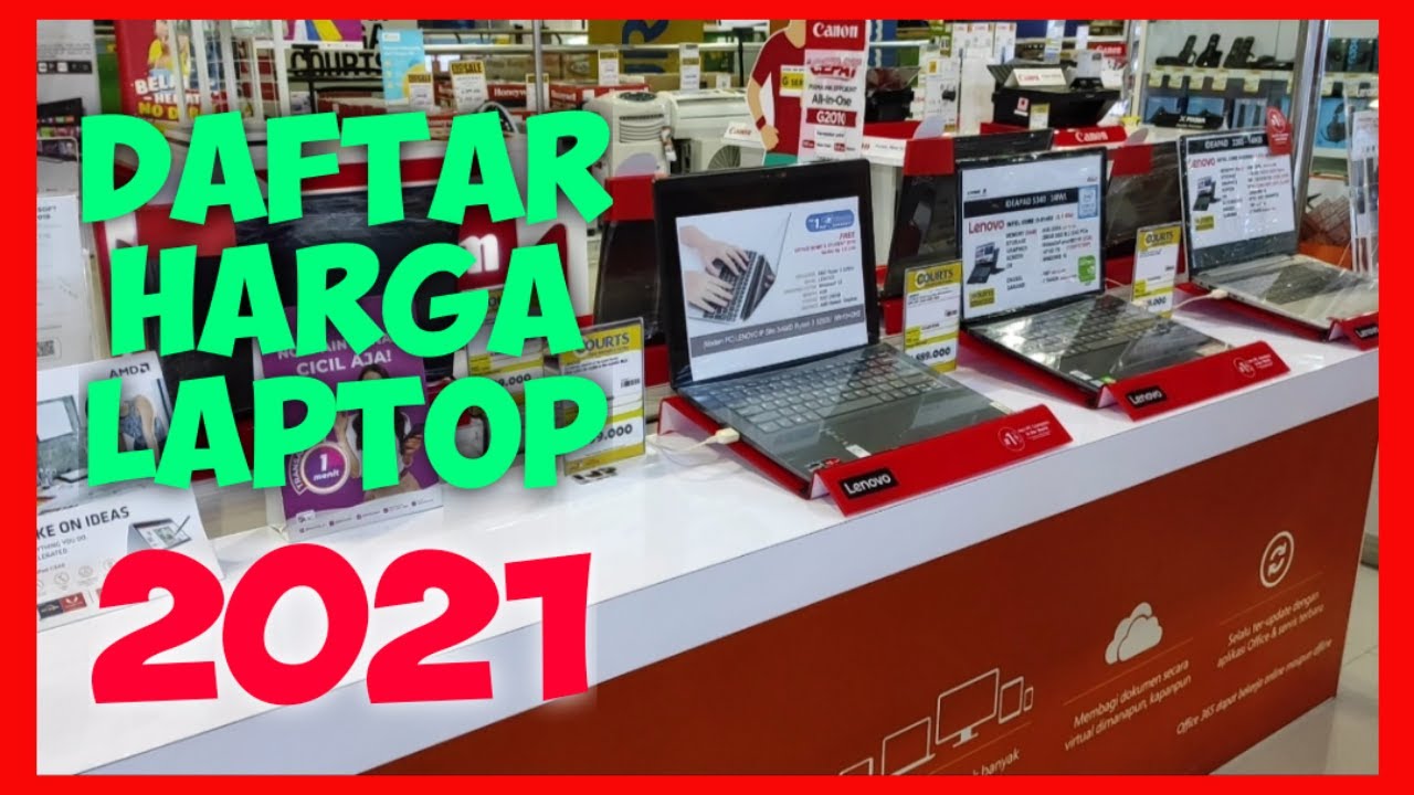 Daftar Harga Laptop 2021 | Harga NoteBook Terbaru - YouTube