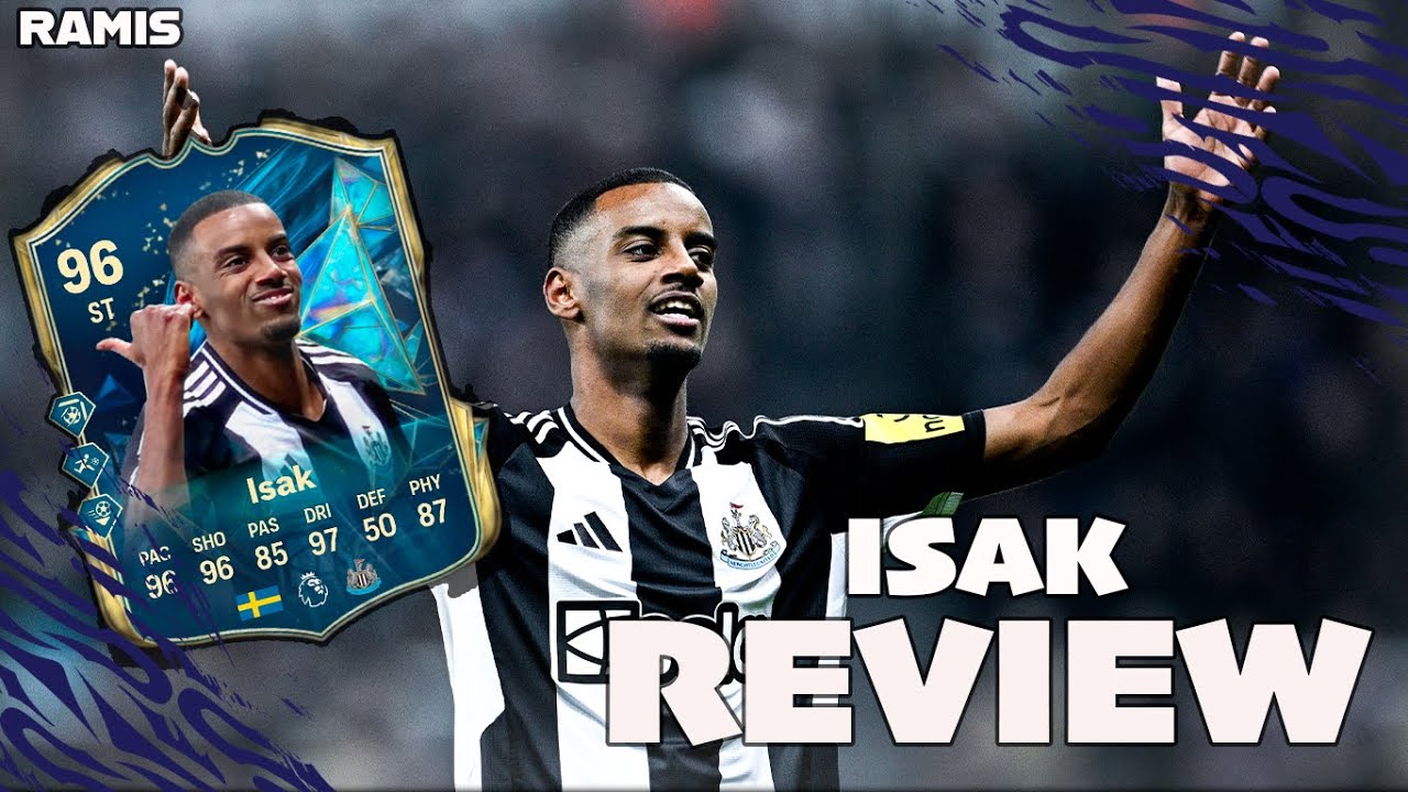 EL DELANTERO MÁS COMPLETO | ISAK TOTS 96 FC 25 REVIEW | ¿VALE LA PENA ...