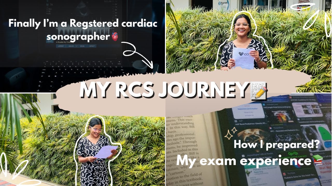 Finally I’m a Registered Cardiac Sonographer | How I passed RCS Exam ...