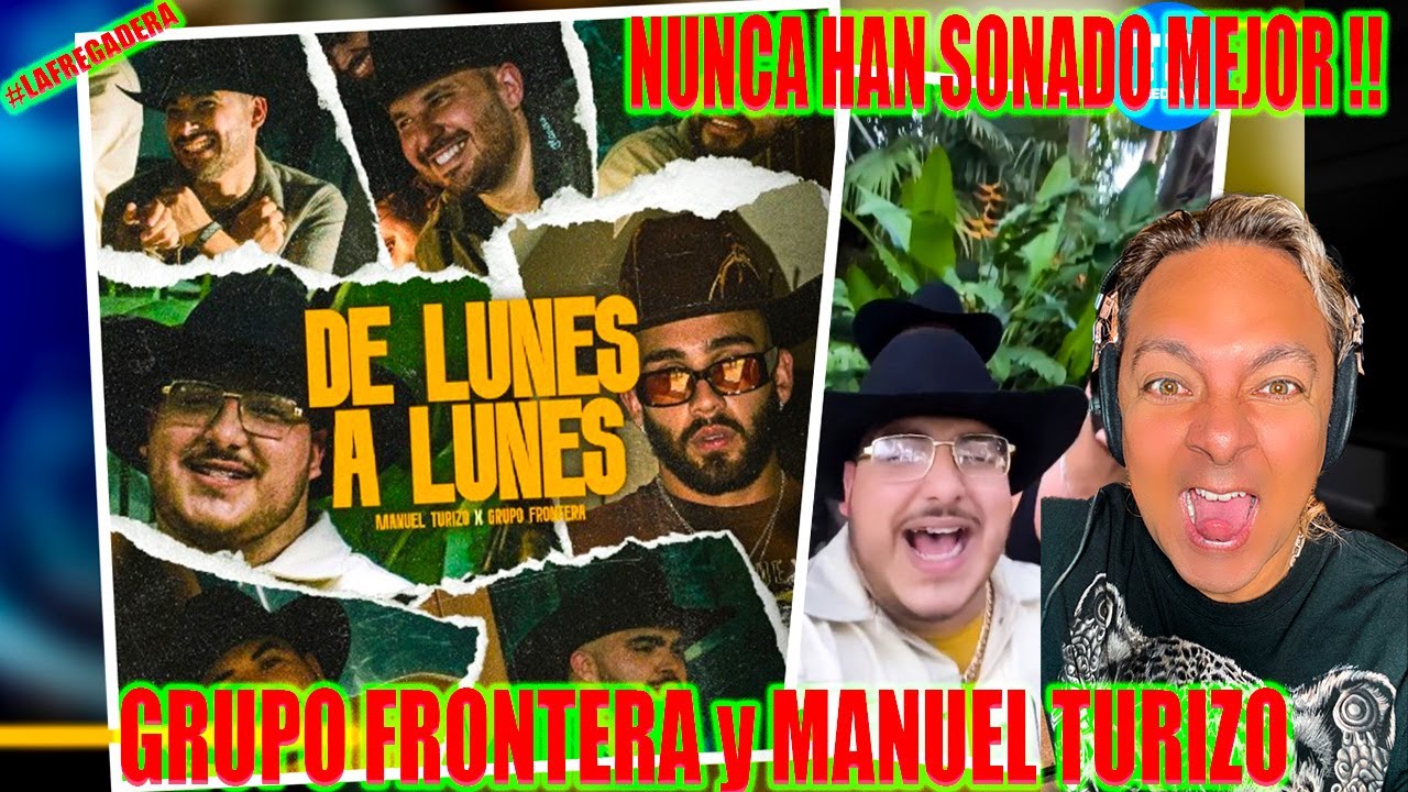 Grupo Frontera, Manuel Turizo - DE LUNES A LUNES (Video Oficial) - LA ...