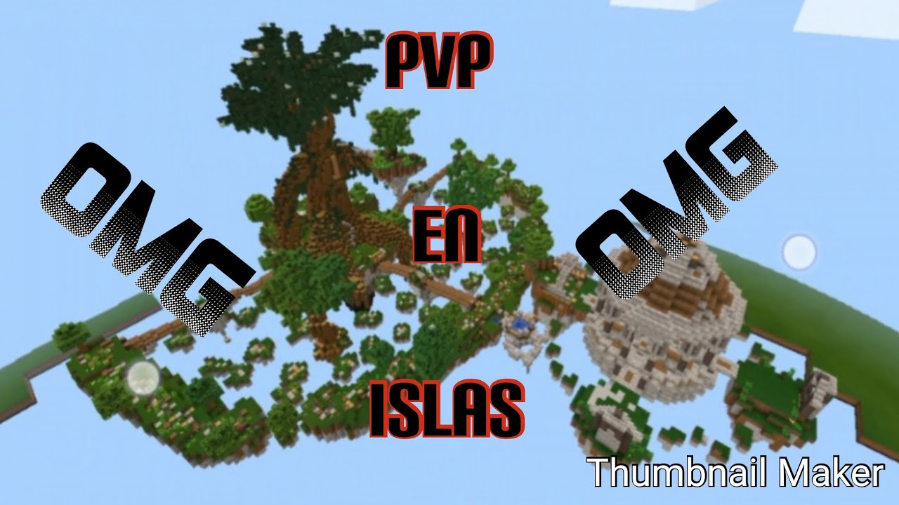 Pvp en islas | mapa de minecraft y de pvp Bv - YouTube