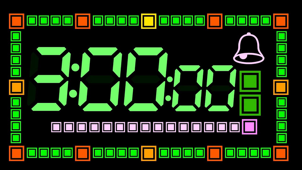BCG 3 Hours Countdown (LED Digital Alarm Clock Beep Signal) Remix ...