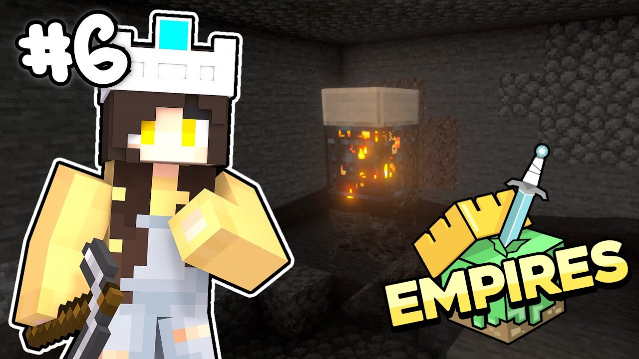 Empires SMP #6 | LEVELING UP WITH A MOB GRINDER! | Shubble - YouTube