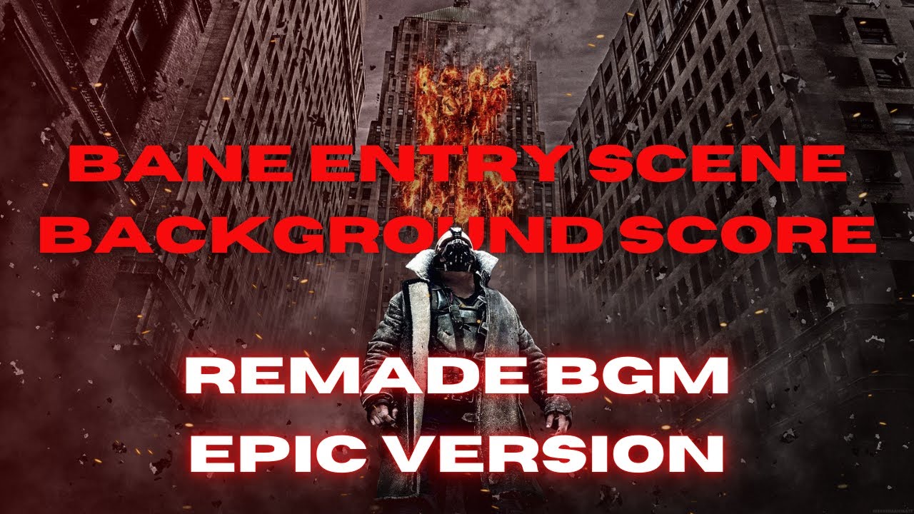 Bane Plane Entry Scene Rescore | BGM | Dark Knight Rises | EPIC VERSION ...