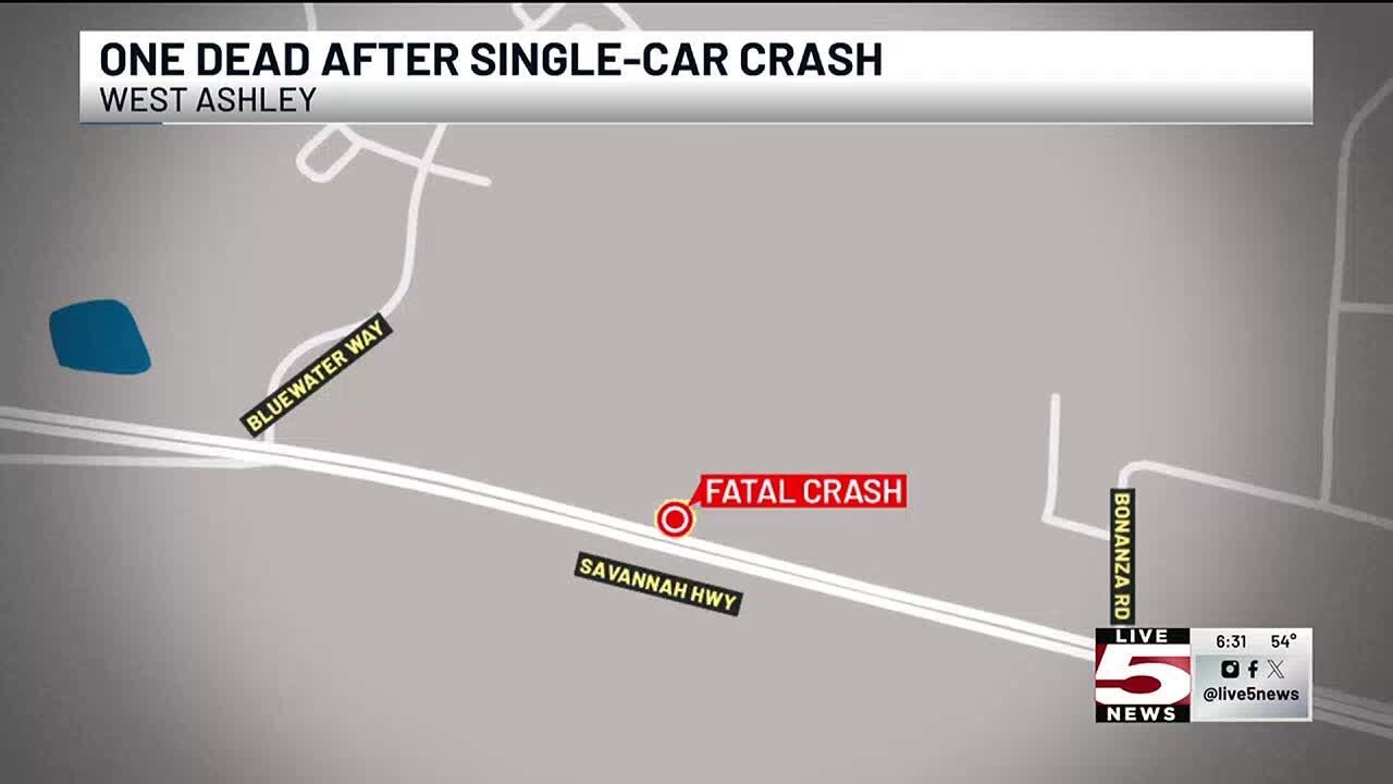 VIDEO: Charleston Police investigate deadly early-morning crash in West ...