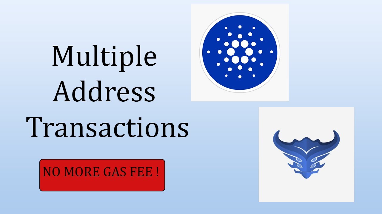 Save Cardano (ADA) transaction fee | Typhon wallet - YouTube